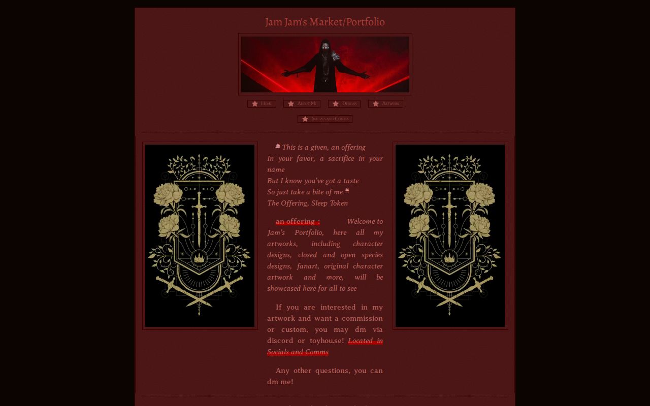 Jam Jam's Portfolio/Comms